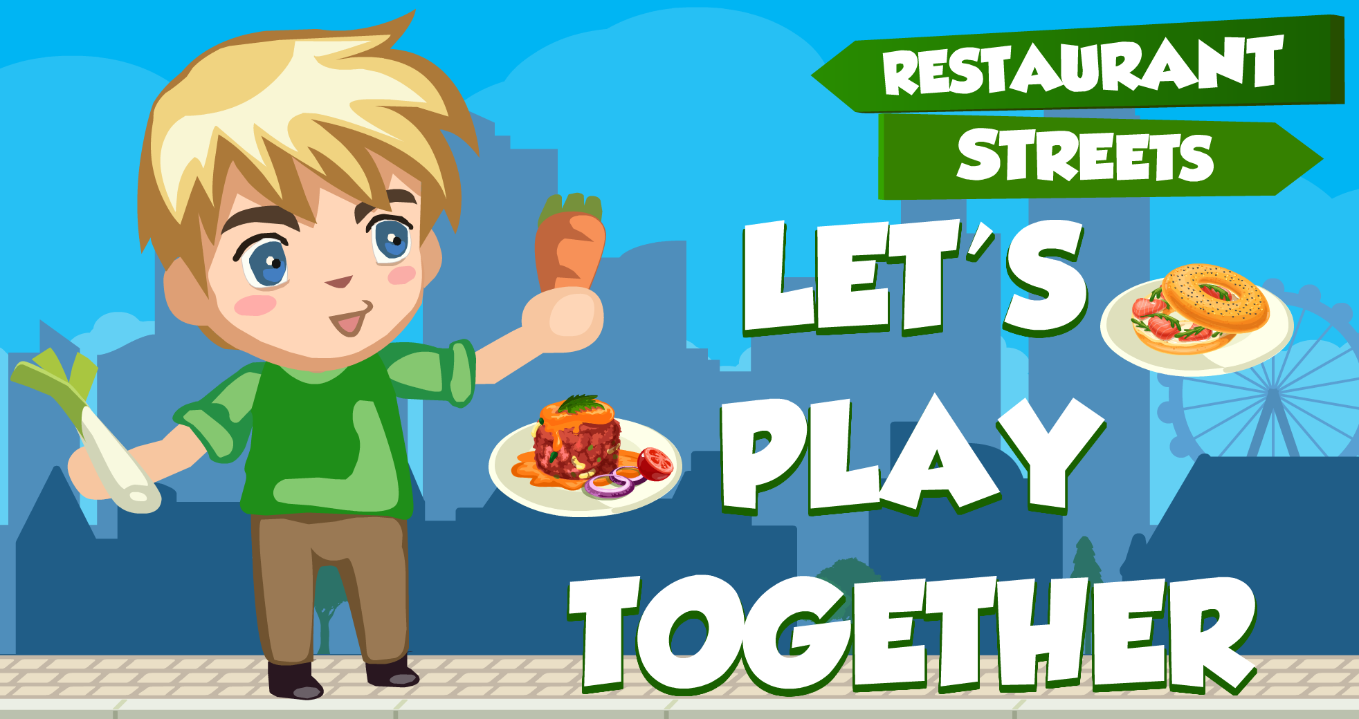 Restaurant Streets - feed friends in your own restaurant. Build a ...